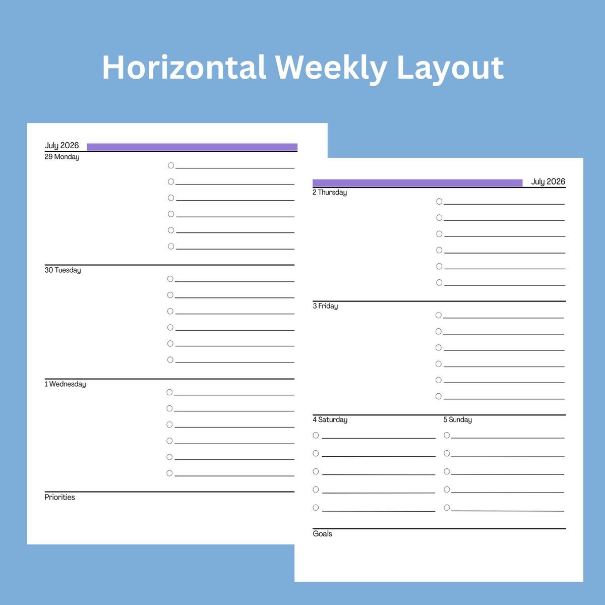 Ultimate Weekly DUO Planner 2026: Synchronicity | Bella Grace Planners